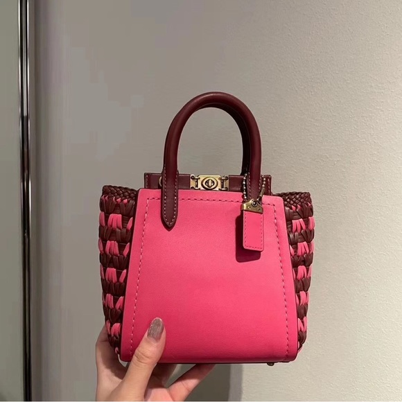 Coach | Bags | Coach Troupe Tote 6 With Weaving | Poshmark